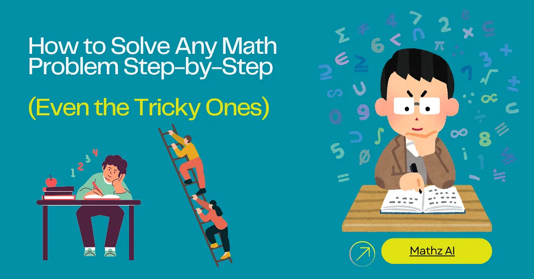 How to Solve Any Math Problem Step-by-Step | A 5-Step Guide | Mathz AI